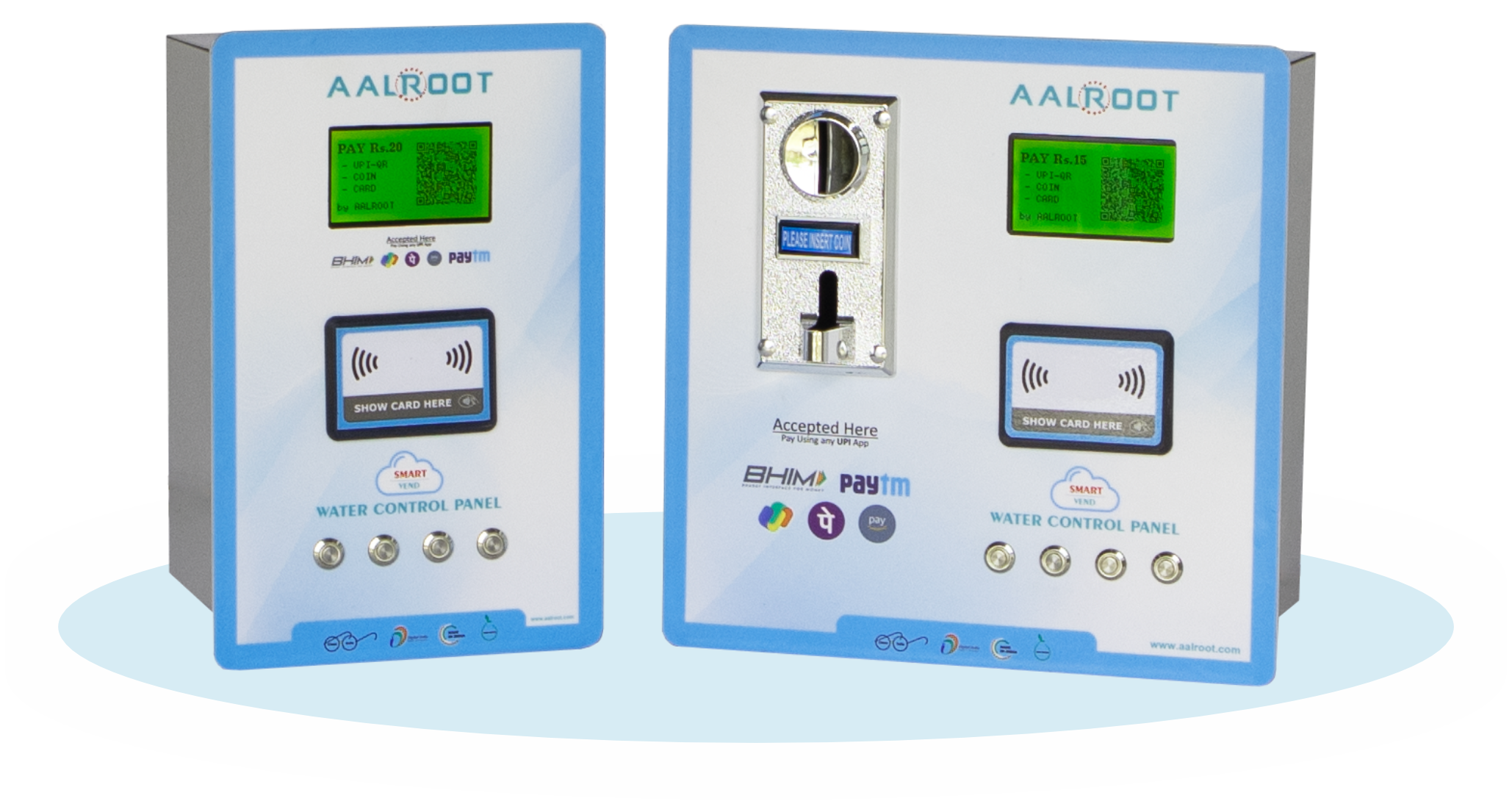 AALROOT – Manufacture of UPI QRPay Vend Device